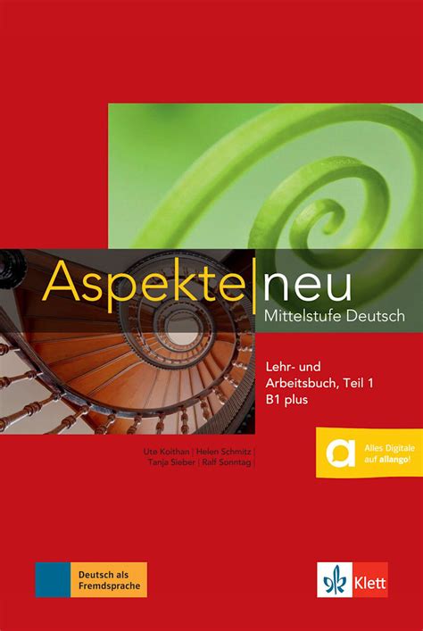 Aspekte Neu B Plus Lehr Und Arbeitsbuch Mit Audio Cd Teil Klett