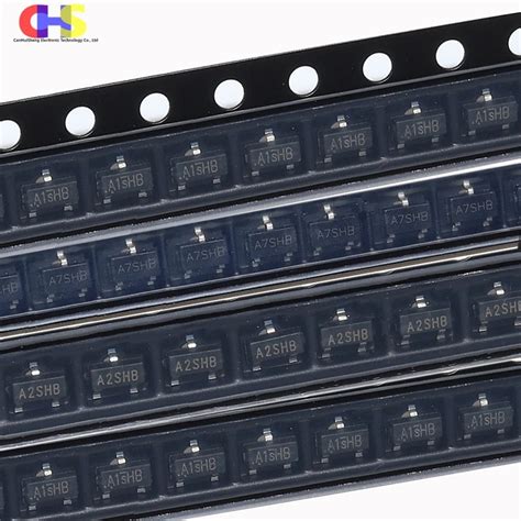 100pcs SOT 23 SI2301 A1SHB SI2301DS SI2302 A2SHB SI2302DS SI2303 SI2304