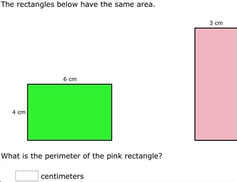 Relation Between Perimeter And Area Relationship Between