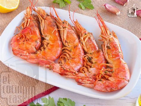 Gambones A La Plancha El Cocinero Casero Pescados Y Mariscos