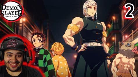 Demon Slayer S Ep Welcome To The Entertainment District Youtube