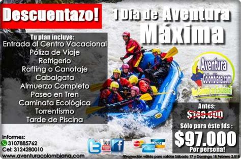 Deportes extremos y plan romanticos muy cerca a bogotá en Bogotá