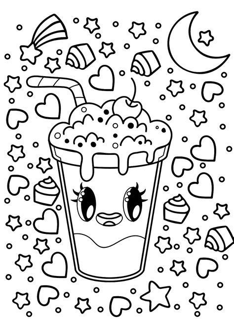20 Free Printable Cute Coloring Pages Everfreecoloringcom 20 Free