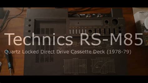 Technics RS M85 Quartz Locked Direct Drive Cassette Deck 1978 79