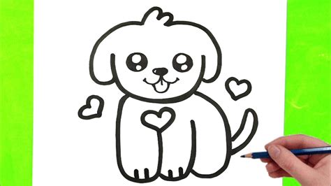 Sevimli Köpek Resmi Çizimi Kolay Çizimler Güzel Resimler How To Draw