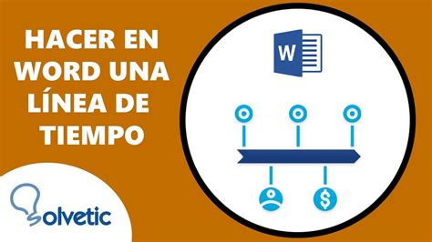 Cómo hacer en Word una Línea de Tiempo Eje cronológico en Word YouTube