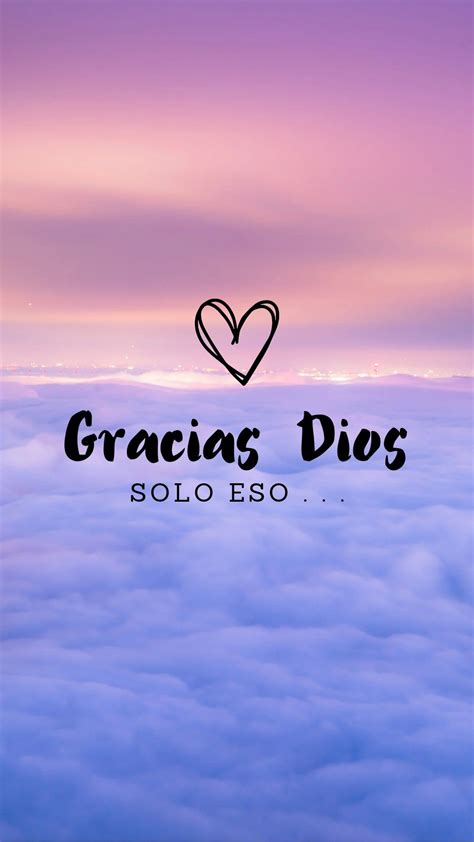 Gracias Dios Frases