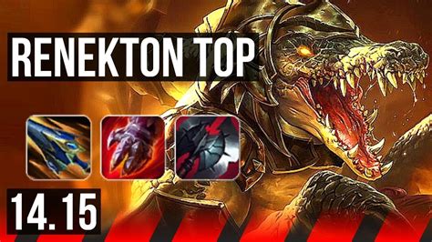 RENEKTON Vs IRELIA TOP 66 Winrate 6 Solo Kills 10 2 4