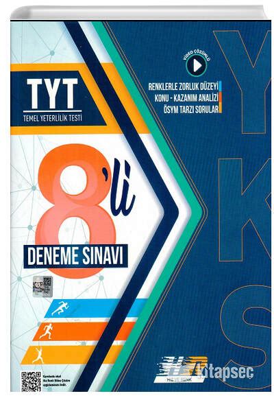 TYT 8 li Deneme Hız ve Renk Yayınları 9786257532075