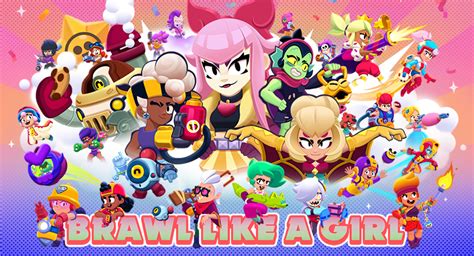 女性キャラクター限定コミュニティイベント「brawllikeagirl」！ × Brawl Stars