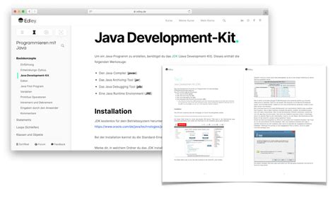 Java Online Kurs Java Programmieren Lernen EDLEY