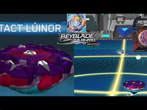 Tact Luinor Qr Code Gameplay Beyblade Burst Pro Series App Youtube