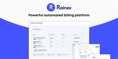 Rainex Your Gateway To Automated Billing System Excellence