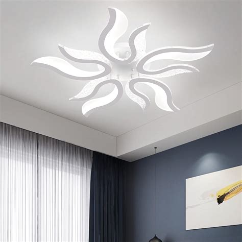 Lámpara de techo LED moderna de Ganeed lámpara de araña de techo de