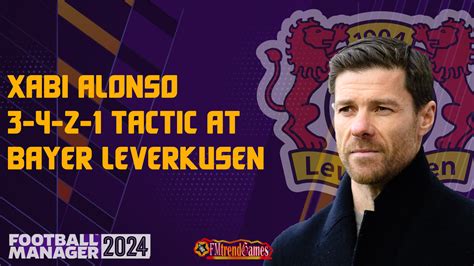 FM24 Xabi Alonso Tactic With Bayer Leverkusen Football Manager 2024