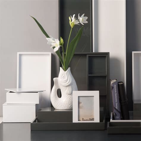 Vase MONSIEUR CARAFON GiftCompany weiß