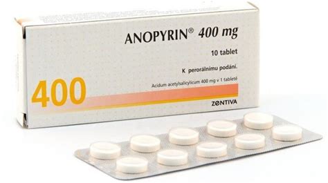 Anopyrin 400 mg 10 tbl od 64 Kč Zbozi cz