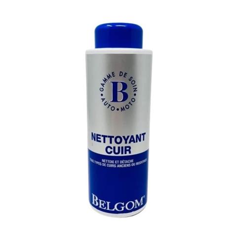 BELGOM Nettoyant Cuir 500 Ml Nettoie Tous Les Types De Cuirs Sans