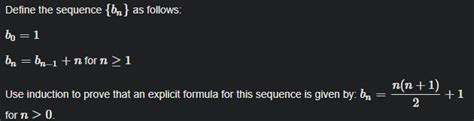 solved define the sequence {bn} as follows bo 1 bn bn 1