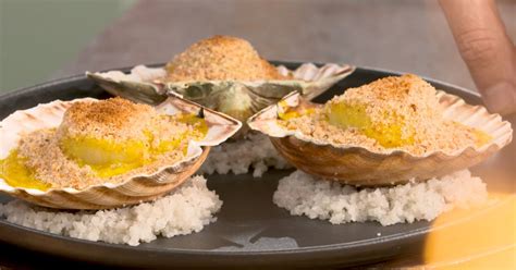 Coquilles Saint Jacques Gratin Es Par Laurent Mariotte Recette De