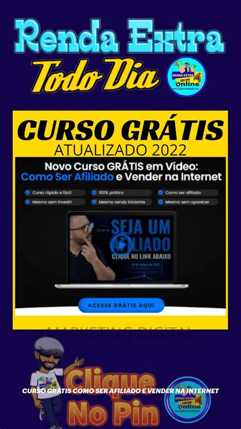 CURSO GRÁTIS COMO SER AFILIADO E VENDER NA INTERNET Vender na