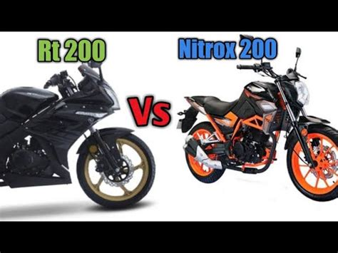 Italika Rt200 Vs Vento Nitrox 200 YouTube
