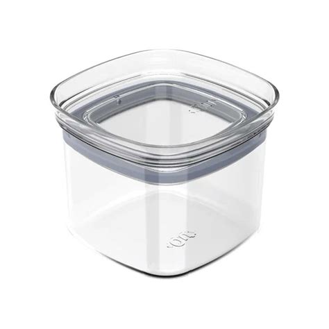 Kit Potes Herméticos Mantimentos Cozinha Organizadores Block Branco 6