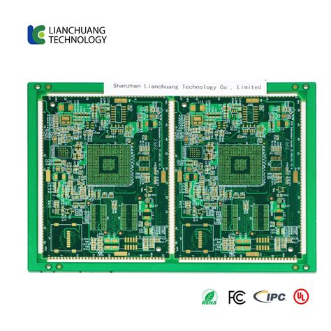 Fr 4 Tg170 HDI PCB 1 6mm Multilayer Printed Circuit Board Blind And