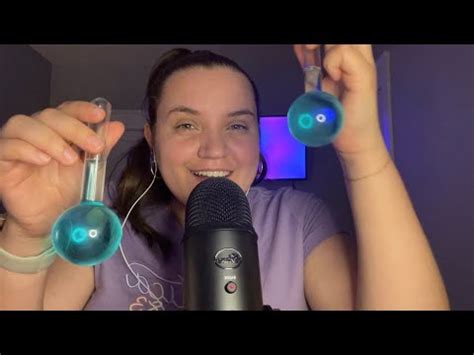 ASMR Water Globes Tapping Glass Water Sounds YouTube