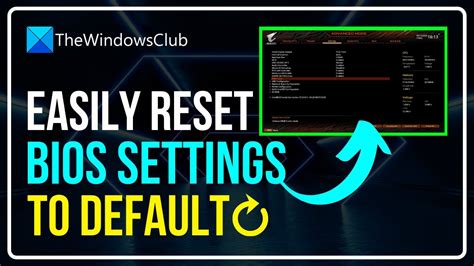 How To RESET BIOS SETTINGS TO DEFAULT On Any Computer EASY METHOD