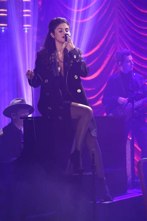 SELENA GOMEZ At The Tonight Show Starring Jimmy Fallon In New York 10