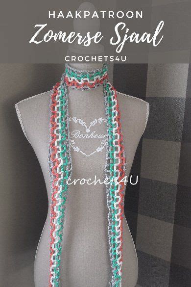 Haakpatroon Zomers Sjaaltje Pearl Necklace Crochet Outfits Jewelry