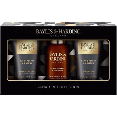 Baylis Harding Signature Men S Black Pepper Ginseng Luxury Mini