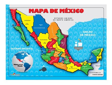 Mapamundi Mexico Con Nombres Ouiluv