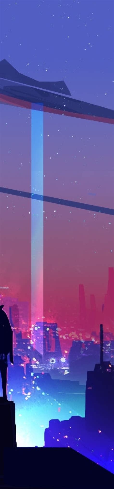 X Neon Wave Futuristic City X Resolution Wallpaper Hd