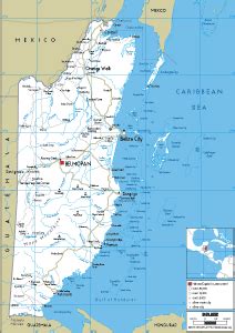 Maps Of Belize Worldometer The Best Porn Website