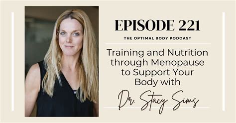 221 Training And Nutrition Through Menopause To Support Your Body
