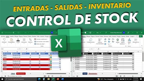 Crea un Control de Inventario Dinámico desde Cero con Entradas
