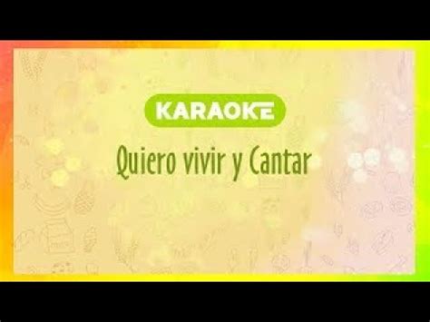 Quiero Vivir Y Cantar ECV 2024 YouTube