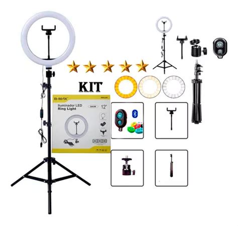 Bmax Kit Iluminador Ring Ligth Anel Luz Cm Fotos Make Trip
