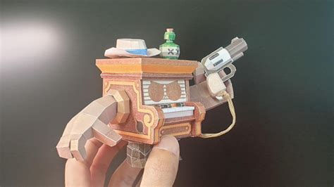How To Make A Paper Bendable Darryl Brawl Stars Papercraft Brawl Stars