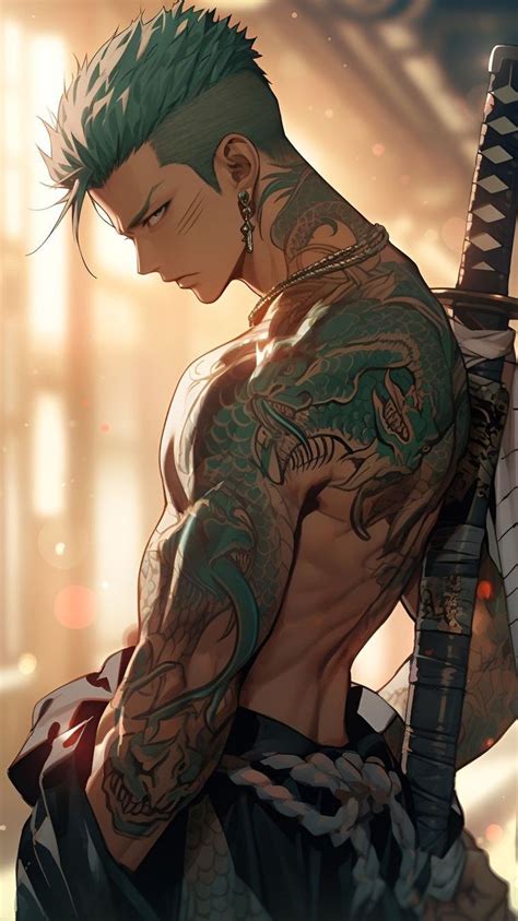 One Piece Roronoa Zoro Dark Anime Guys One Peice Anime