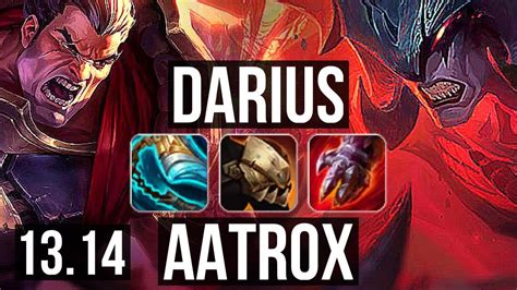 Darius Vs Aatrox Top Solo Kills M Mastery Dominating