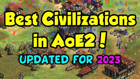 Best Civilizations In AoE2 2023 YouTube