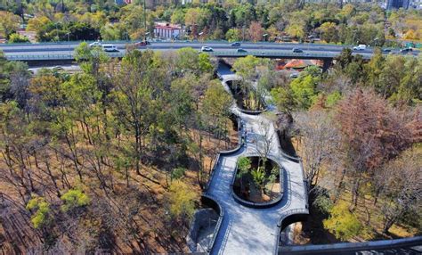 Así es la Calzada Flotante el nuevo puente peatonal de Chapultepec