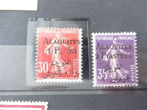 Voormalige Franse koloniën Alaouites Stamp collection Catawiki