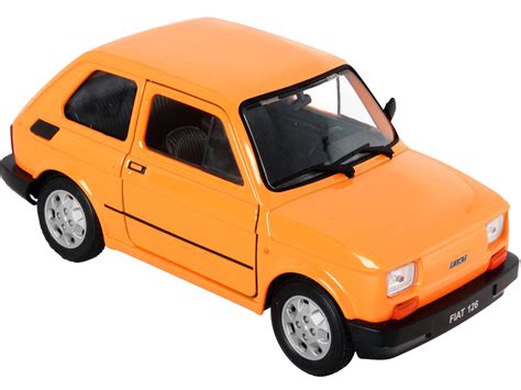 Pomara Czowy Polski Fiat P Model Metalowy Welly Maluch Plusznet