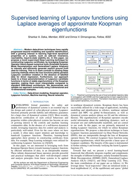 pdf supervised learning of lyapunov functions using laplace averages of approximate koopman