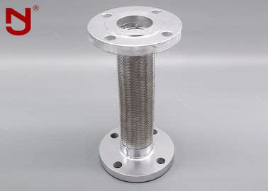 DN50 DN1000 Ss Braided Flexible Hose 316 304 Material Weld Connection Lined