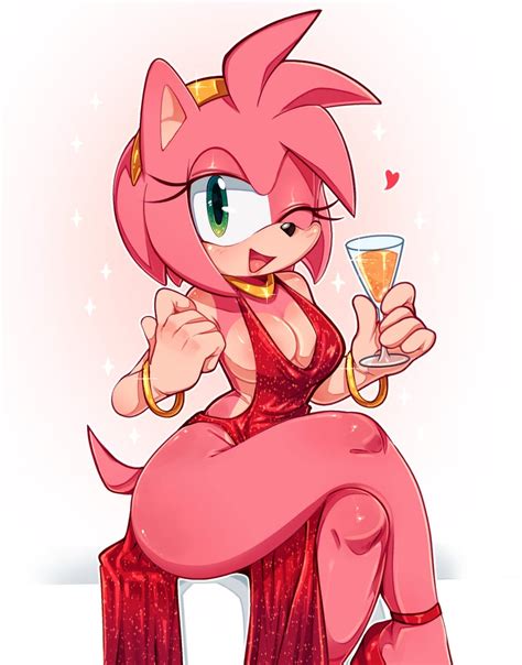 Amy Rose Sonic Drawn By Ichig8miruku Danbooru